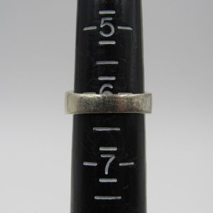 Jewelry | Vintage Size 625 Sterling White Topaz Stone Ring | Poshmark